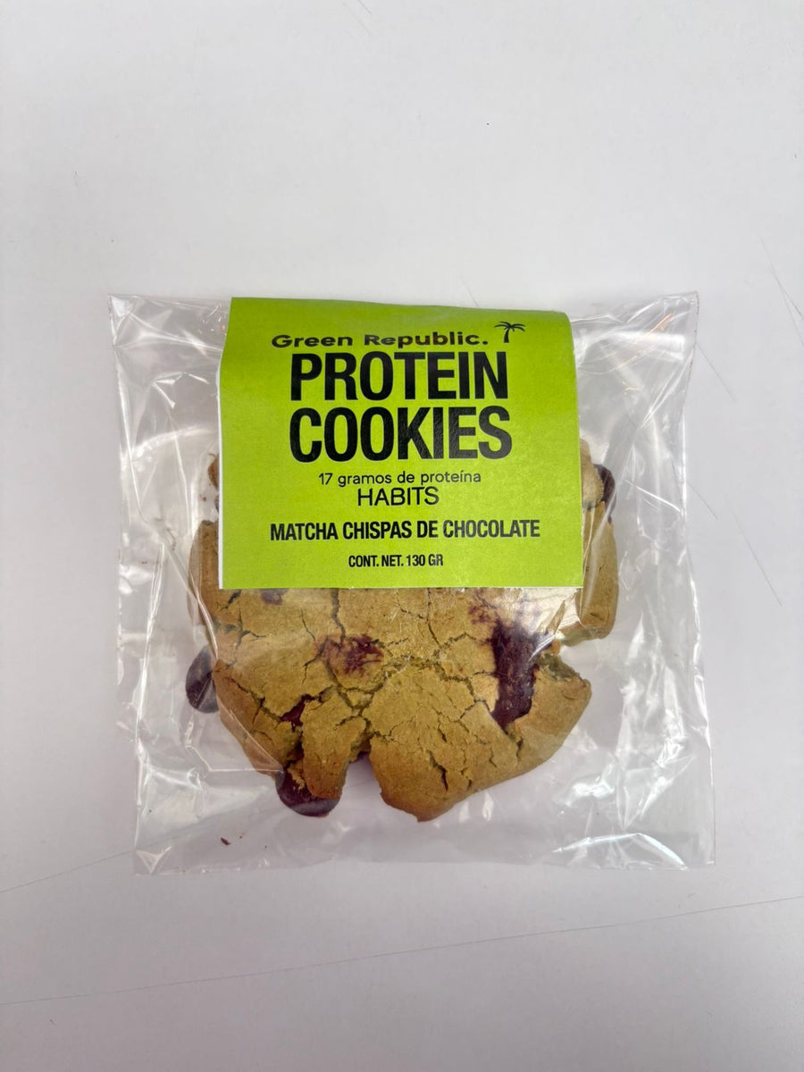 Green Republic-Protein Cookie Matcha Chispas de Chocolate