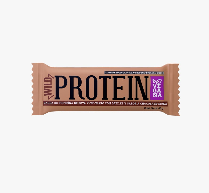 The Wild Protein -Barra Vegana Moka 45gr